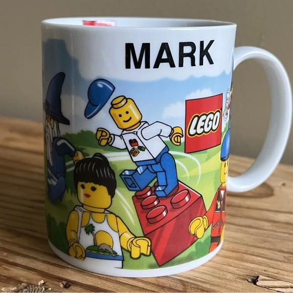 Lego | Dining | Lego Land Mug Characters Orlando Name Souvenir Coffee ...